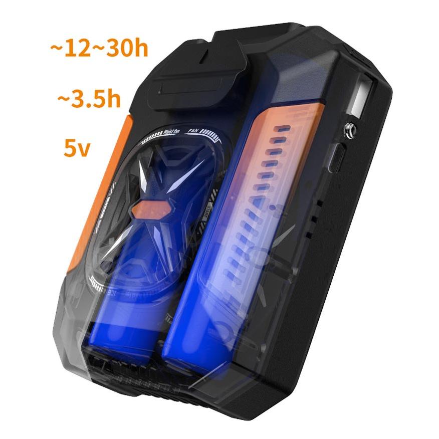 1台4役 USB充電式 ハンズフリーファン ベルトファン 3段階風量 腰掛けファン 4Way 携帯扇風機 LED懐中電灯 5000mAh大容 : aimerfleur - 通販 - Yahoo ...