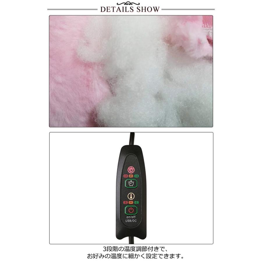 足温器 フットヒーター 3段階温度調節 フットウォーマー 足元暖房 USB式 足元ヒーター 電気足温器 足温める 足入れ クッション 足温器 自宅 オ :frien534941 ...