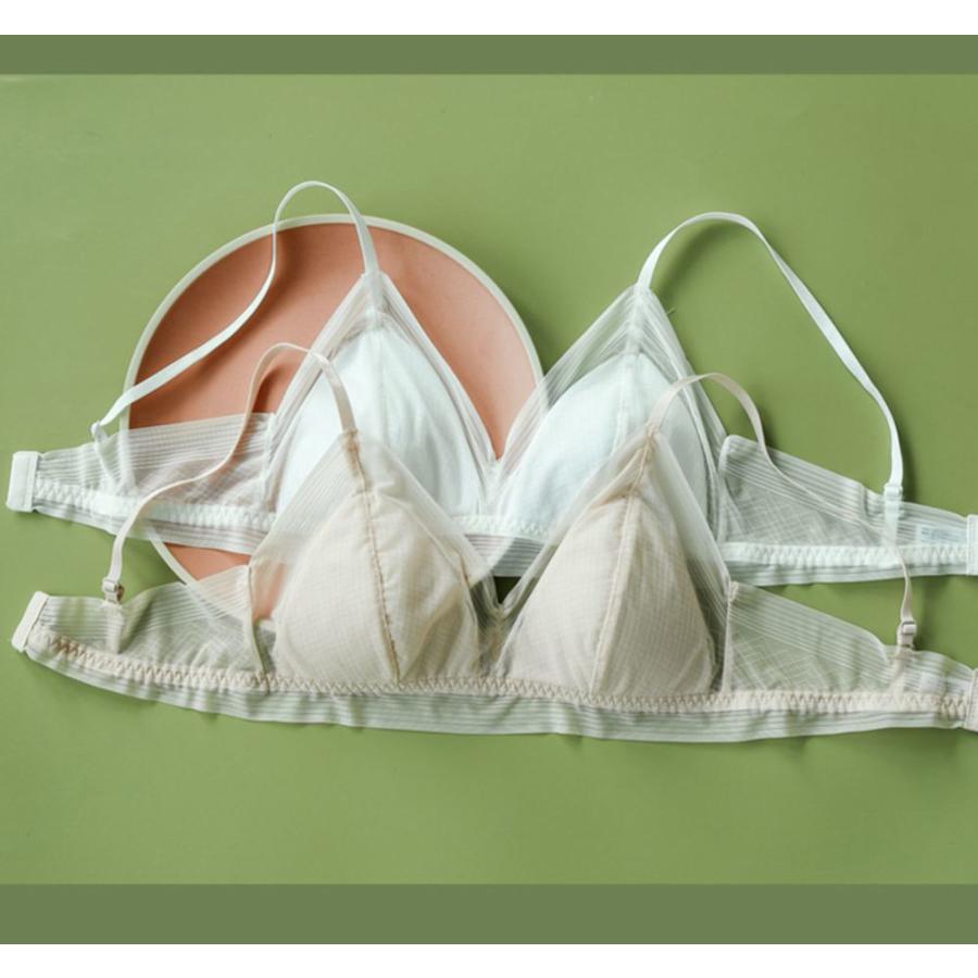 シルク100％カップ ブラ ノンワイヤーブラセット ブラジャー ショーツセット ノンワイヤーブラ 三角ブラ ナイトブラ シルクブラ S M L XL :goodem369120 ...