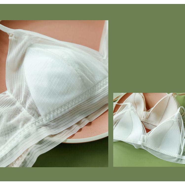 シルク100％カップ ブラ ノンワイヤーブラセット ブラジャー ショーツセット ノンワイヤーブラ 三角ブラ ナイトブラ シルクブラ S M L XL :goodem369120 ...