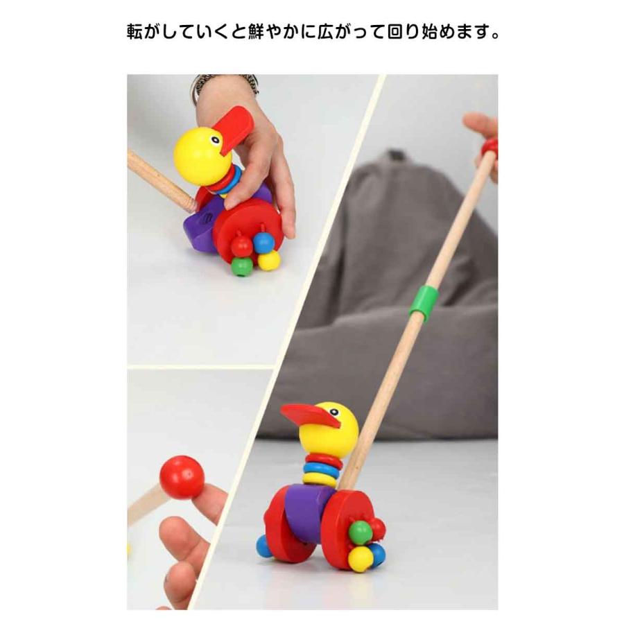 手押し車 玩具 木のおもちゃ 赤ちゃん 木製 ベビー 男の子 男 女の子 女 ギフト 乗り物のおもちゃ 子供玩具 手押し 幼児 子供 乳児 クリスマス :kaji352934 ...