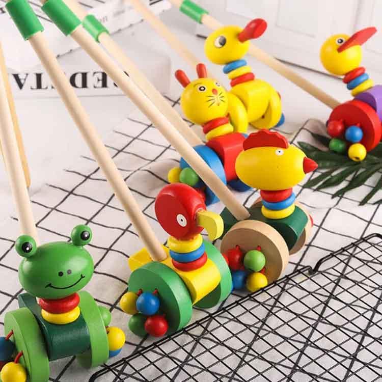 手押し車 玩具 木のおもちゃ 赤ちゃん 木製 ベビー 男の子 男 女の子 女 ギフト 乗り物のおもちゃ 子供玩具 手押し 幼児 子供 乳児 クリスマス :kaji352934 ...