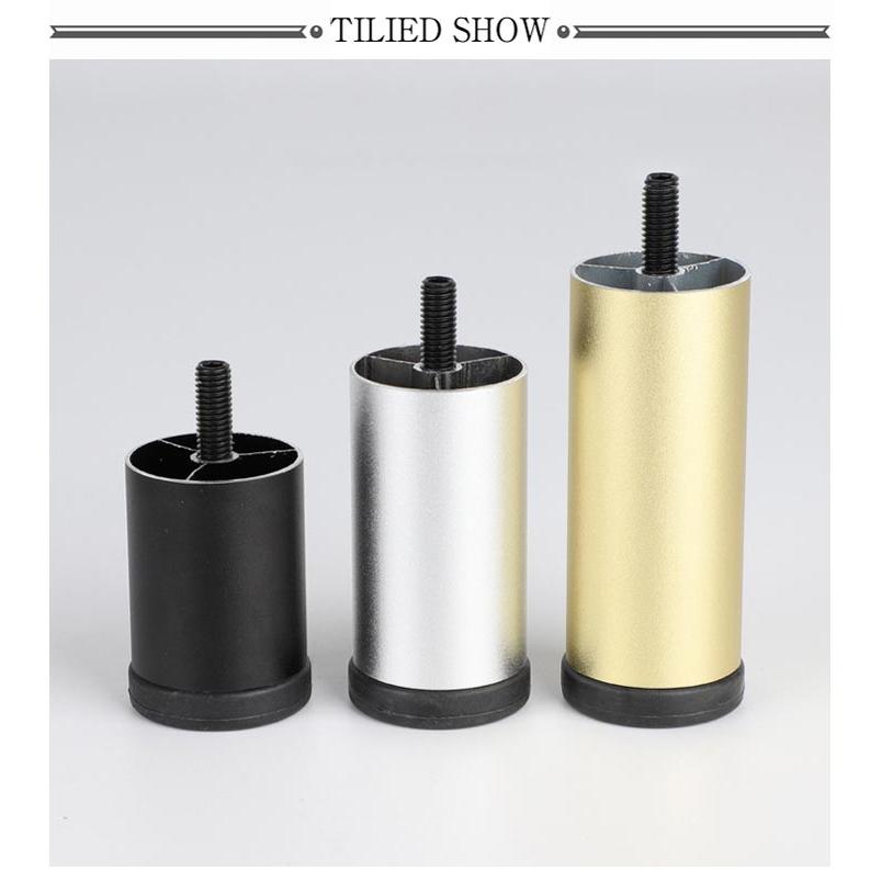 ソファ 家具足 継ぎ脚 4本セット アジャスター付 家具脚 高さ調整 10cm 6cm アルミ 合金 M8規格 8cm 脚セット 12cm 15cm : yuzu516353 ...