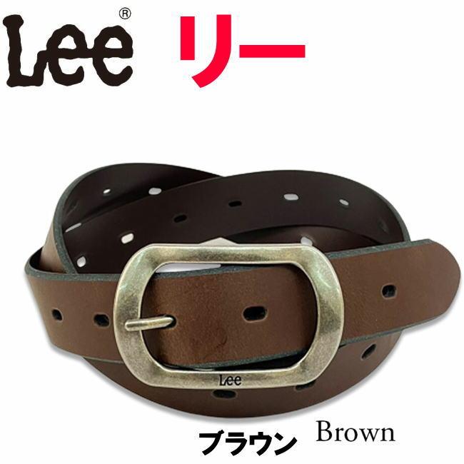 Lee ブラウン リー 0591 深面取り リサイクルレザー ベルト : アイモードワン - 通販 - Yahoo!ショッピング