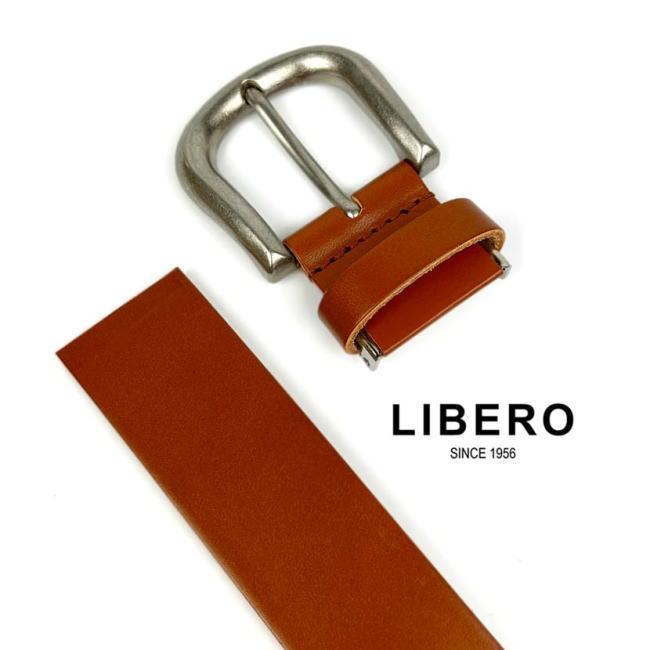 ネイビー LIBRO リベロ 209 日本製 姫路レザー 肉厚 ベルト M 本革 4mm : アイモードワン - 通販 - Yahoo!ショッピング