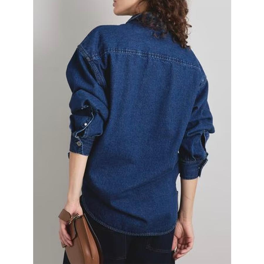 ブリル BRILL レディース デニムパールシャツ 121217 : AIMSGALLERY - 通販 - Yahoo!ショッピング