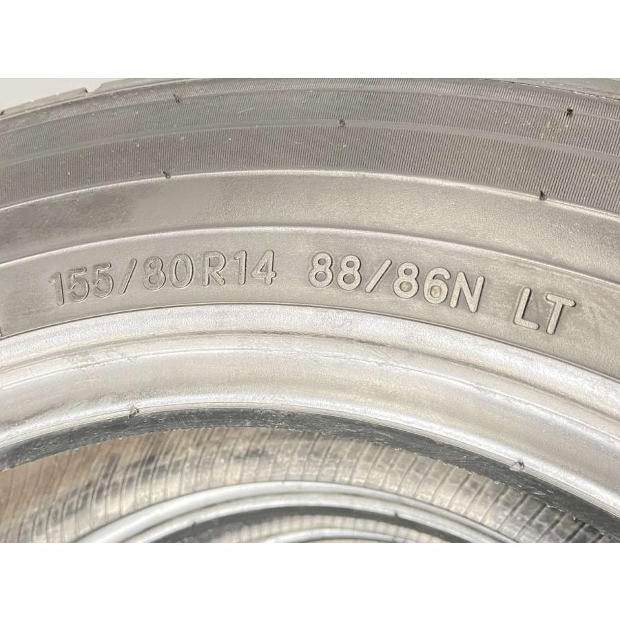 TOYO TIRES 中古タイヤ サマータイヤ 4本セット 155/80R14 88/86N LT トーヨータイヤ H11 : タイヤ・ホイール カンパニー - 通販 - Yahoo!ショッピング