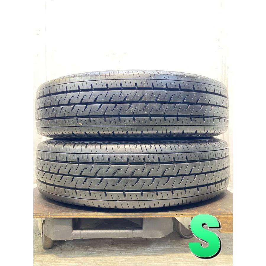 BRIDGESTONE（ブリヂストン） 中古タイヤ サマータイヤ 2本セット 185/75R15 106/104 LT エコピア R710 ...