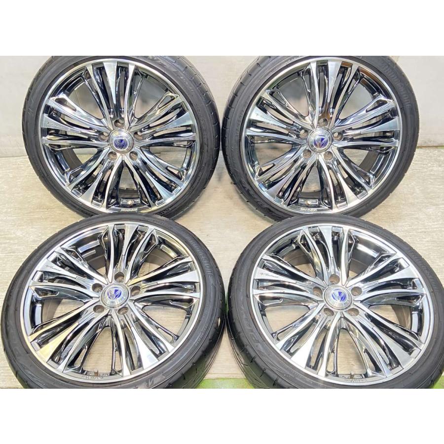 中古タイヤ サマータイヤ ホイールセット 4本セット 215/40R18 RAYS VERSUS 18x7.0 48 114.3-5穴 ...