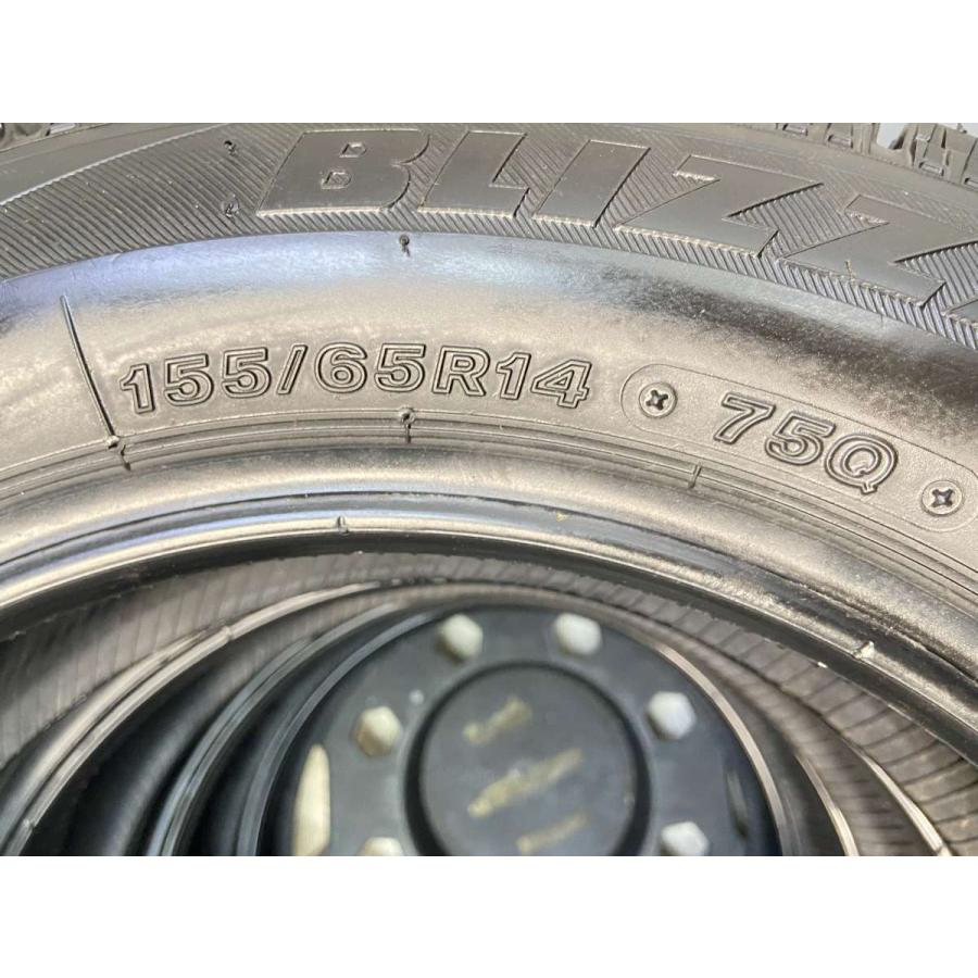 BRIDGESTONE 中古タイヤ スタッドレスタイヤ 4本セット 155/65R14 ブリヂストン ブリザック VRX : タイヤ・ホイール カンパニー - 通販 - Yahoo!ショッピング