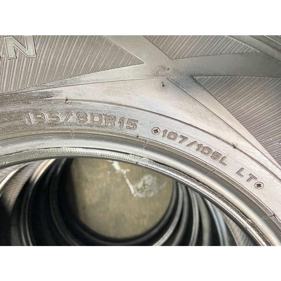 DUNLOP 中古タイヤ スタッドレスタイヤ 4本セット 195/80R15 107/105 LT ダンロップ ウィンターマックス SV01 : タイヤ・ホイール カンパニー - 通販 ...