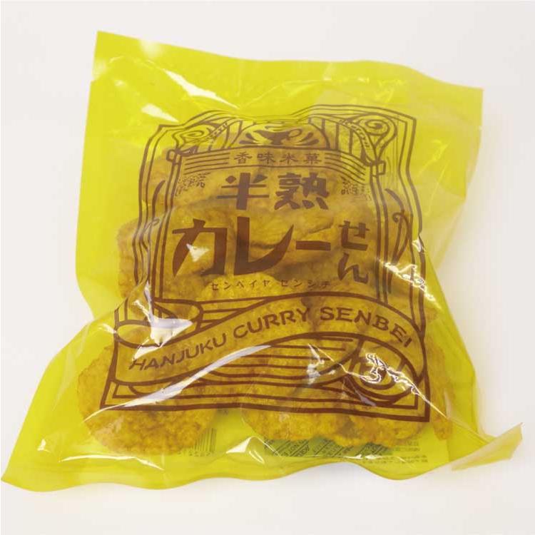 半熟カレーせん80g×6袋 せんべい 煎餅 カレー味 : あいの風 Yahoo!店 - 通販 - Yahoo!ショッピング