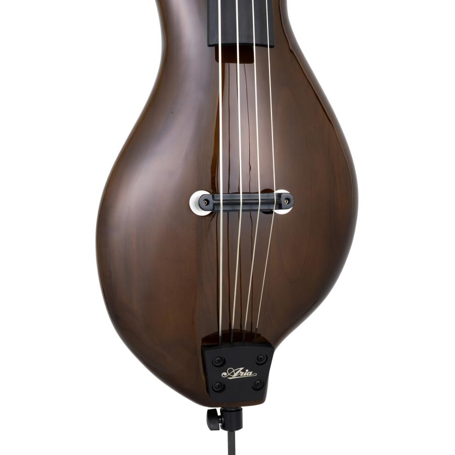 ARIA（アリア） ARIA SWB-300 BR (Brown) ホロウボディ エクレトリック アップライト ベース : さくら山楽器 ...