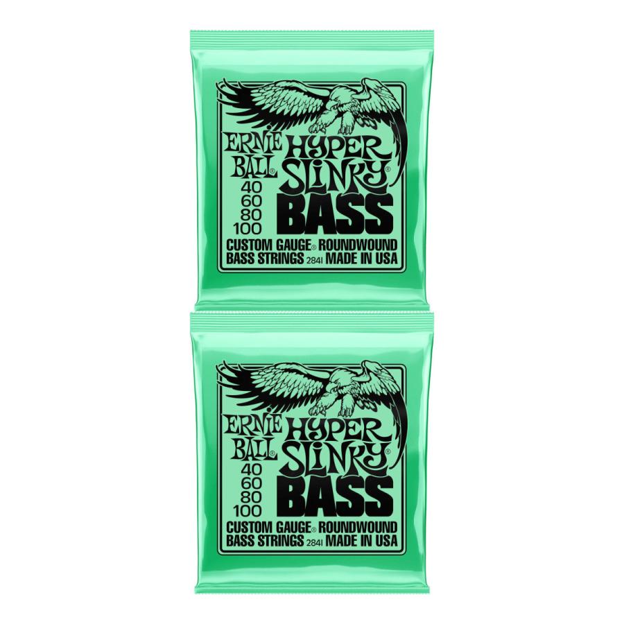 ERNIE BALL 2841×2 [40-100] HYPER SLINKY ベース弦/メール便発送・代金引換不可 : さくら山楽器 - 通販 - Yahoo!ショッピング