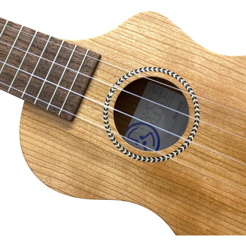 Famous FLS-11GC/ギグバッグ付 アメリカンチェリー ボディ ソプラノ ロングネック ウクレレ : さくら山楽器 - 通販 - Yahoo!ショッピング