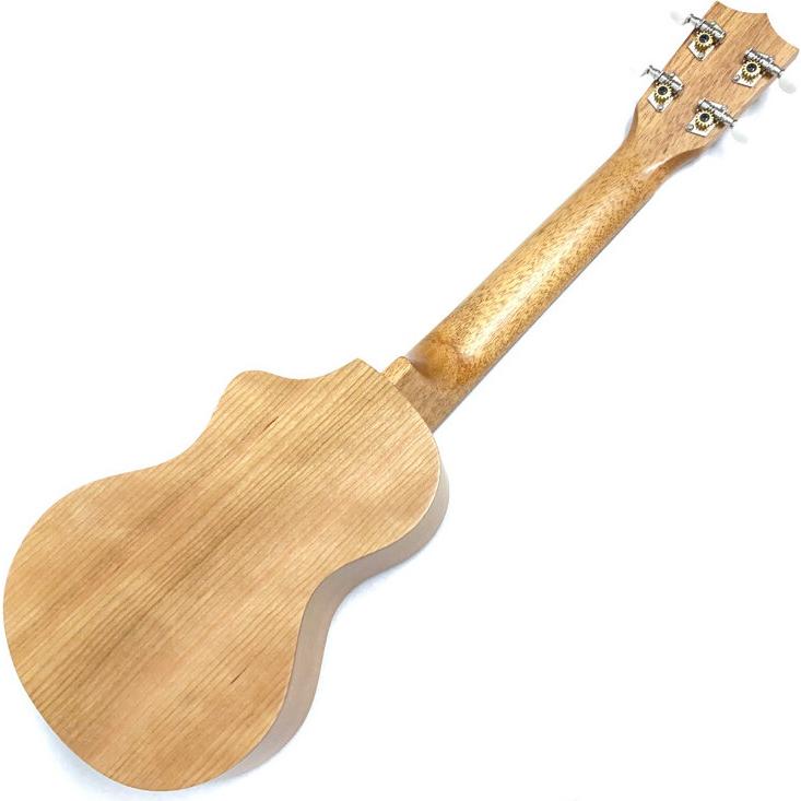 Famous FLS-11GC/ギグバッグ付 アメリカンチェリー ボディ ソプラノ ロングネック ウクレレ : さくら山楽器 - 通販 - Yahoo!ショッピング