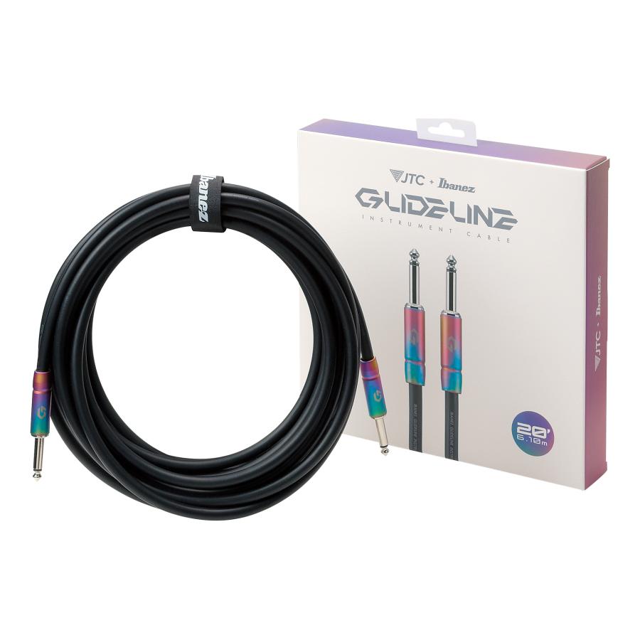 Ibanez GL20 [6.1m S/S] GLIDELINE グライドライン ギター シールド ケーブル : さくら山楽器 - 通販 ...