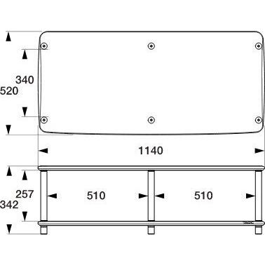 タオック TAOC CL-2L-DG CLシリーズ オーディオラック スタンダード L Type/2段 : さくら山楽器 - 通販 - Yahoo!ショッピング