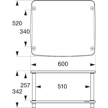 タオック TAOC CL-2S-DG CLシリーズ オーディオラック スタンダード S Type/2段 : さくら山楽器 - 通販 - Yahoo!ショッピング