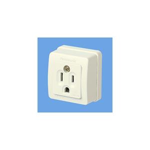 Panasonic (手配品) 接地角型コンセント 125V WK3001W パナソニック : アイピット(インボイス対応店) - 通販 ...