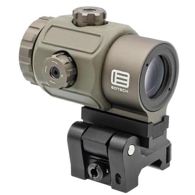 【Evolution Gear 製】 EOTech G43 マグニファイア 3倍 レプリカ DE クリアレンズ 7065A アルミ合金製 | EXPS3対応 倍率ブースター :EVG-678 ...