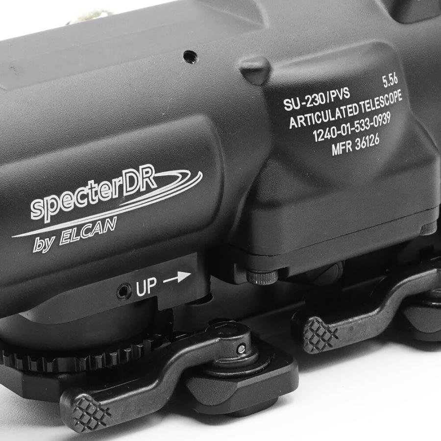 Evolution Gear 製 ELCAN Specter DR SU-230 スコープ レプリカ 1-4倍率 発光レティクル / BK ...