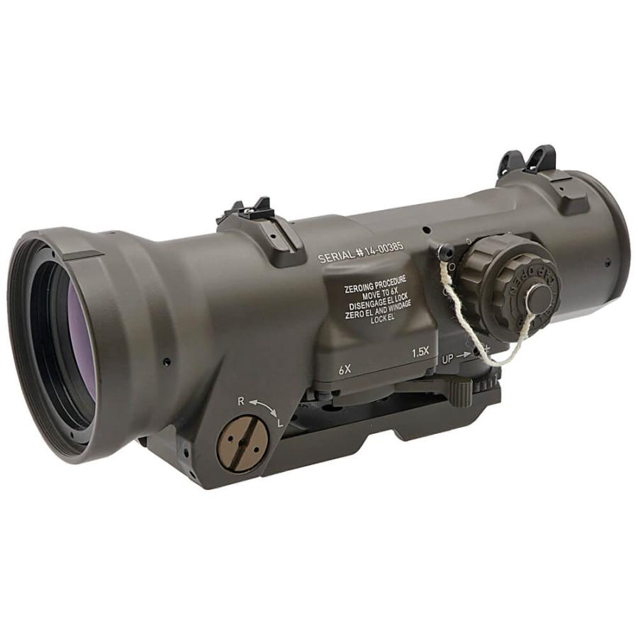 Evolution Gear 製 ELCAN Specter DR 1.5-6x 可変倍率 スコープ レプリカ 7.62mm 発光レティクル ...