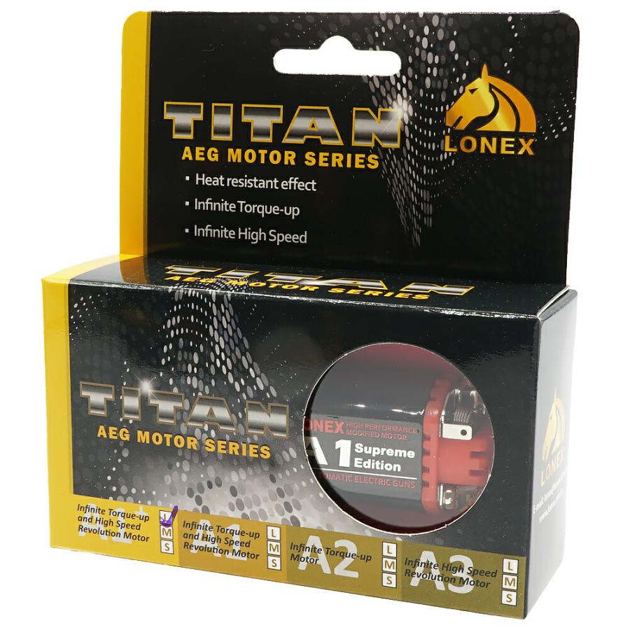 ★LONEX最上位 モンスター級★【 LONEX製 】 LONEX TITAN A1+ Supreme Edition ハイトルク & ハイスピード モーター :LONEX-A1-MOTOR ...
