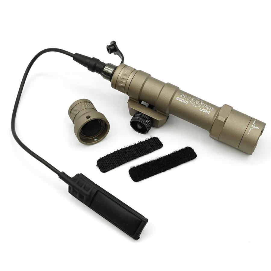 SUREFIRE タイプ M600B スカウトライト ＆ スイッチ2種 セット 実物 CREE LED 使用 XP-G R5 LED ...