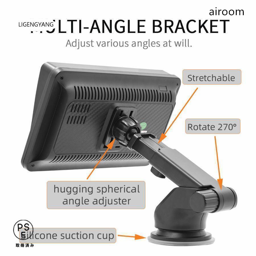 カーナビ ディスプレイオーディオ カーオーディオ iPhone ポータブル ディスプレイ Bluetooth AUX android youtube 対応 ミラーリング : airoom ...