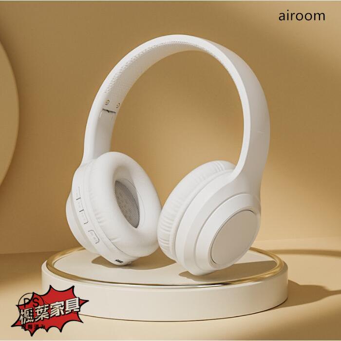 ワイヤレスヘッドホン イヤホン Bluetooth5.3 ヘッドセット HiFi高音質 クリア通話 マイク内蔵 ステレオサウンド ゲーミングイヤホン SDカード : airoom - 通販 ...