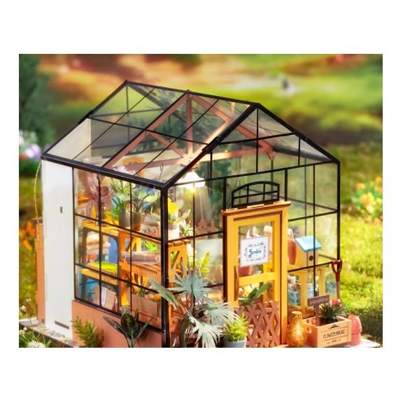 ROBOTIME ガーデンハウス【DG104】Rolife DIYミニチュアハウス（組立キット）（日本正規品） : エアプロ - 通販 ...
