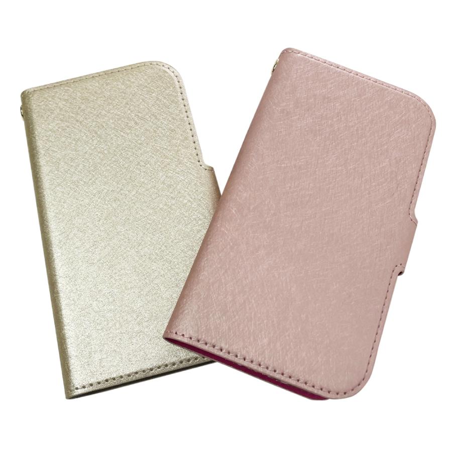 air-J らくらくスマートフォン ケース F52B 手帳型 docomo ドコモ シャイニー カードルーペ付 らくらくスマホ Android ...