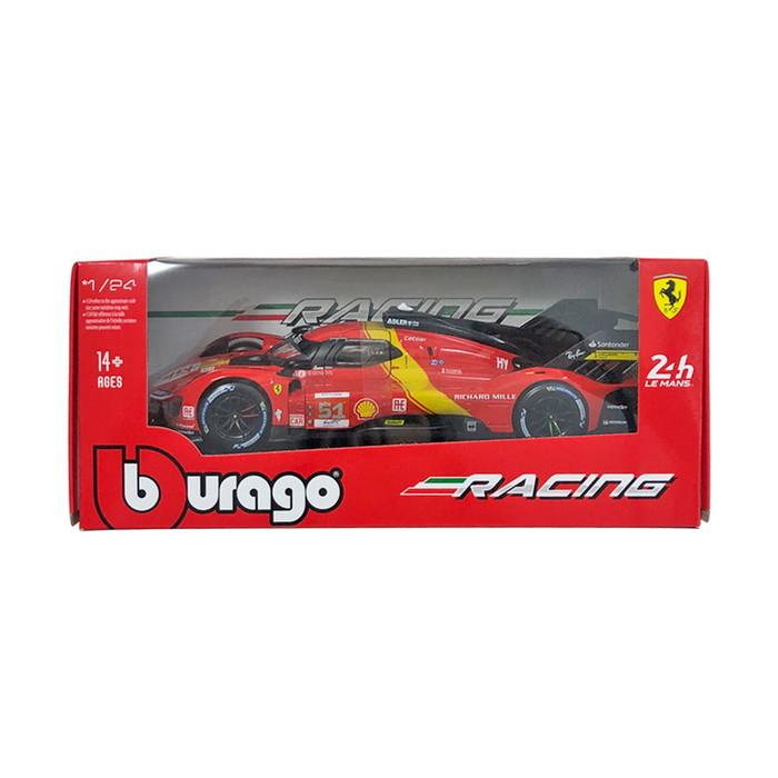 ミニカー 1/24 フェラーリ 499P ル・マン 2023 ウィナー No51 ミニカー 1/24 フェラーリ 499P ル・マン 2023 ウィナー No51