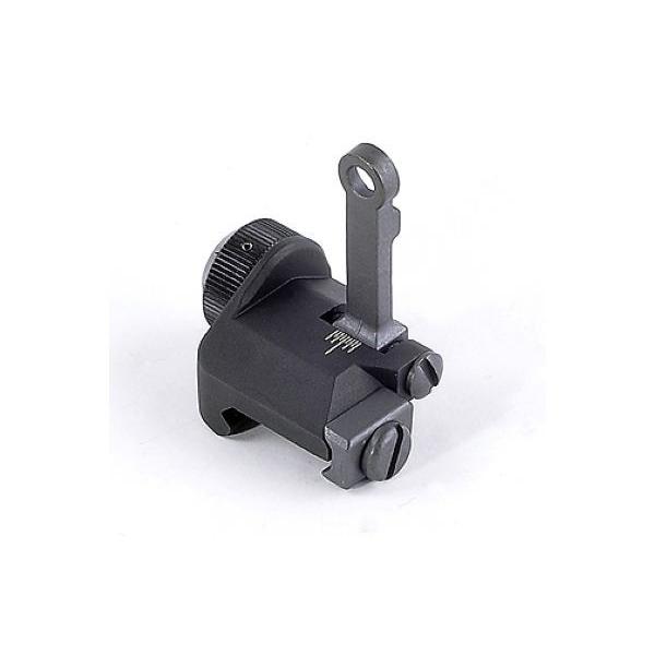 KAC 300m フリップアップ リアサイト (BK) Zinc VFC製 : vf9-rst-300m-bk01 : AirSoftClub ...