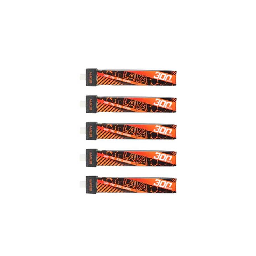 BETAFPV バッテリー LAVA 1S 300mAh 75C Battery (5PCS)【Meteor65/Meteor65 Proなど】 : AIRSTAGE - 通販 - Yahoo ...