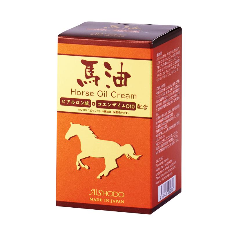 AISHODO 愛粧堂馬油 保湿 乾燥対策 秋冬対策 ローズの香り 国産 薄型 コンパクト 馬油クリーム ヒアルロン酸 Q10 オイル70g ...