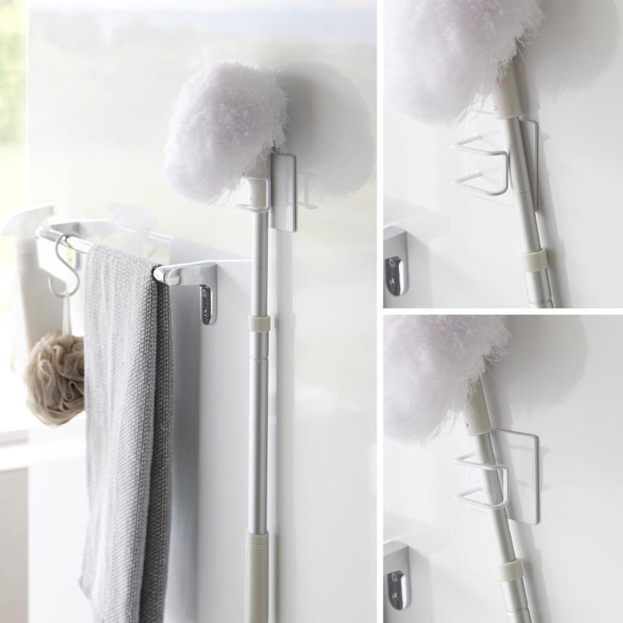 マグネットバスルームシャワーホースフック タワー 山崎実業 tower ホワイト ブラック 1863 : BEAUTYPARK Yahoo!店 - 通販 - Yahoo!ショッピング