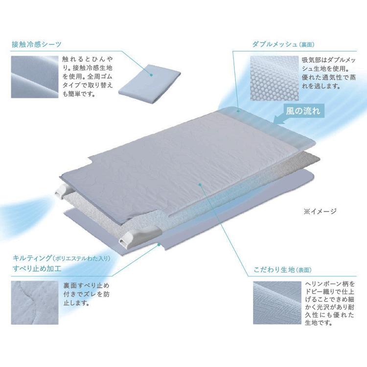 アテックス 15％OFFクーポン特典 快眠マットSOYO シングル ATEX正規品 快眠マットそよ 接触冷感シーツ付き 安心の保証1年 ひんやりマット 湿気 除湿 涼感寝具 : アイシーズ ...