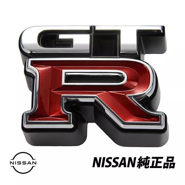日産（NISSAN） 【正規品】 日産純正部品 R34 スカイライン GT-R フロント グリル エンブレム 62896-AA400 : A ...