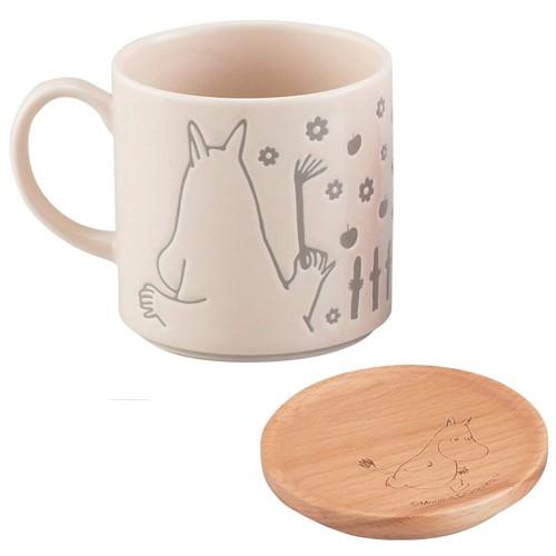 プラスト ツジセル/MOOMIN（ムーミン） 木製コースター付きマグ カップ/ムーミン MM791-11C/6429439 : mm791 ...