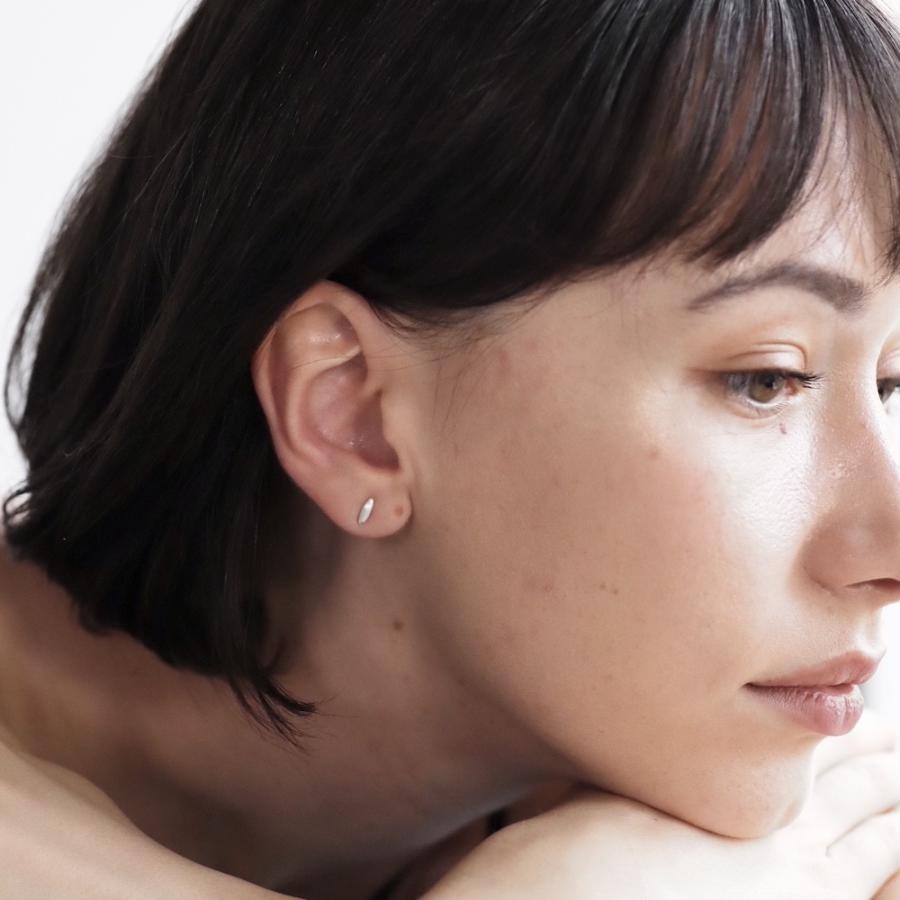 AJIRO ACCESSORY ピアス イヤリング レディース ミニピアス 小ぶり シルバー925 シルバー おしゃれ シンプル メンズ 男女兼用 人気 ajiro accessory ...