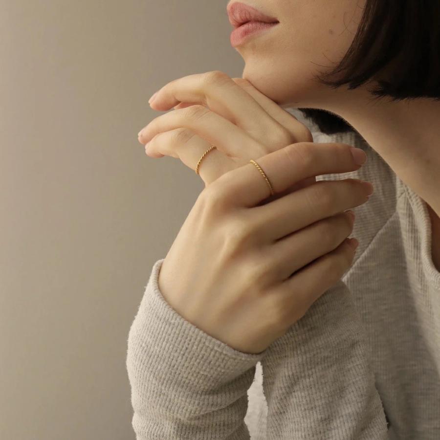 AJIRO ACCESSORY リング ajiro accessory 指輪 ステンレス ツイスト スリム 金属アレルギー対応 R024 : AJIRO ACCESSORY - 通販 ...