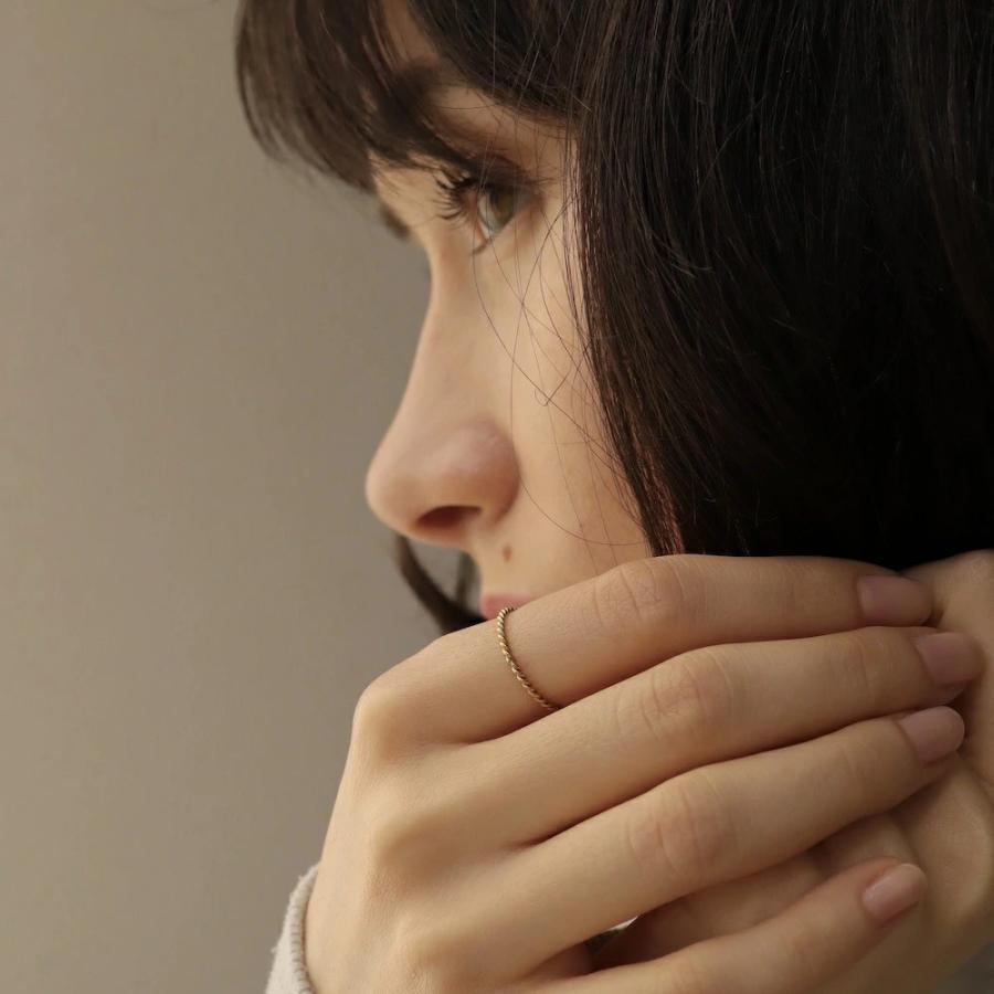 AJIRO ACCESSORY リング ajiro accessory 指輪 ステンレス ツイスト スリム 金属アレルギー対応 R024 : AJIRO ACCESSORY - 通販 ...