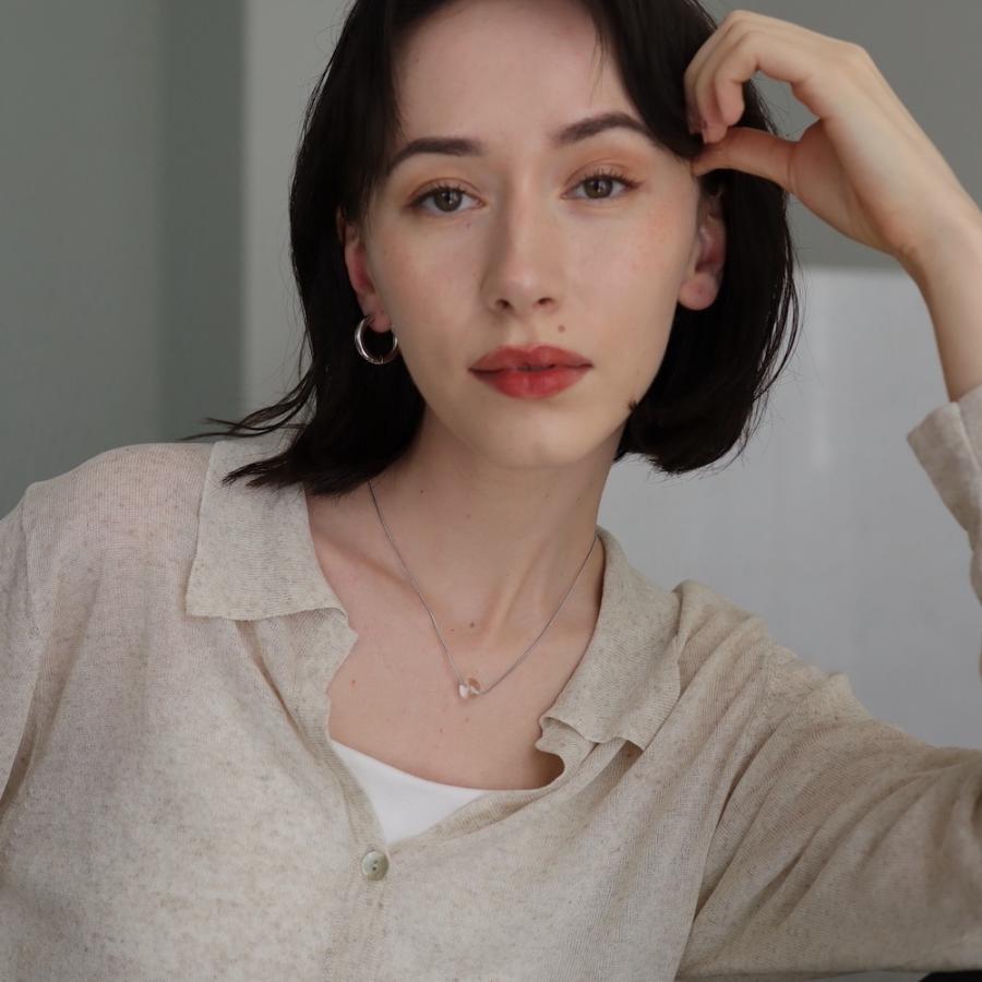 AJIRO ACCESSORY ネックレス ajiro accessory 金属アレルギー対応 ステンレスアクセサリー 水晶 N161 : AJIRO ACCESSORY - 通販 ...