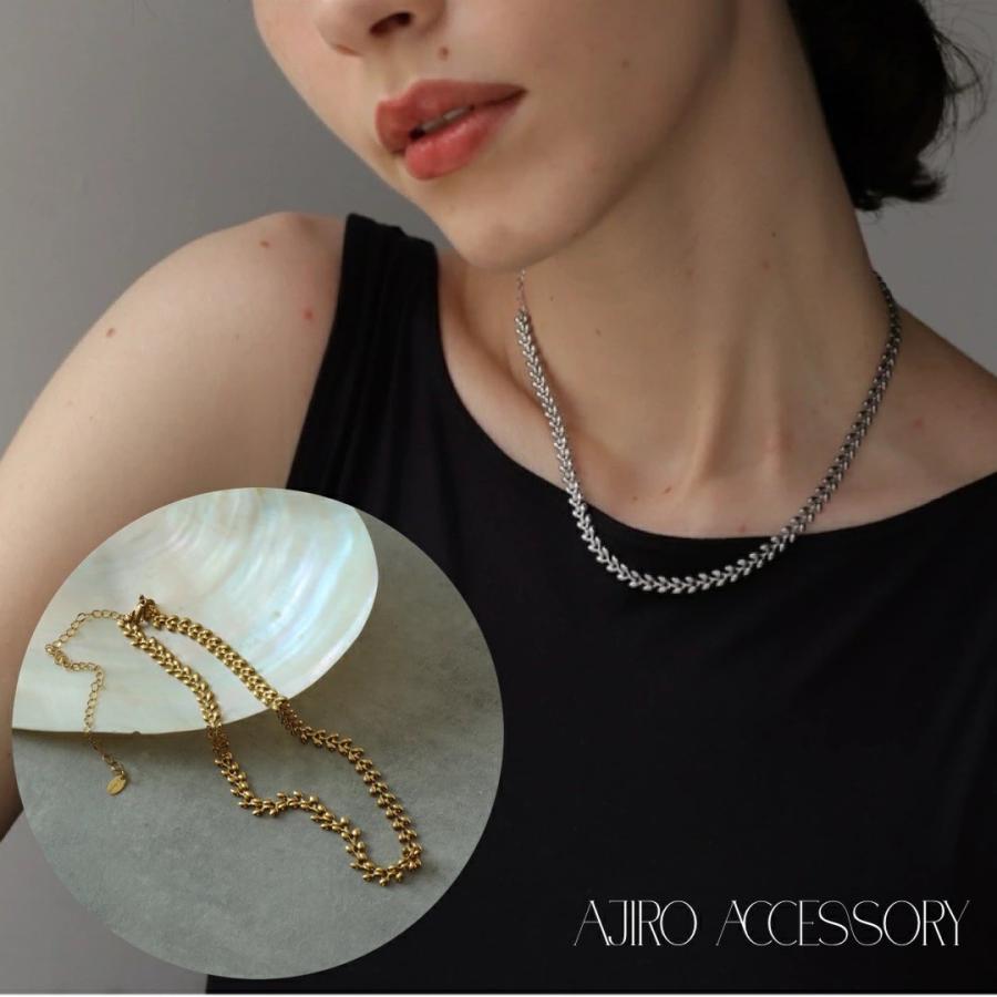 ネックレス ajiro accessory ステンレスネックレス 金アレ対応 錆びない 人気 N014 : st0452 : AJIRO ACCESSORY - 通販 - Yahoo!ショッピング