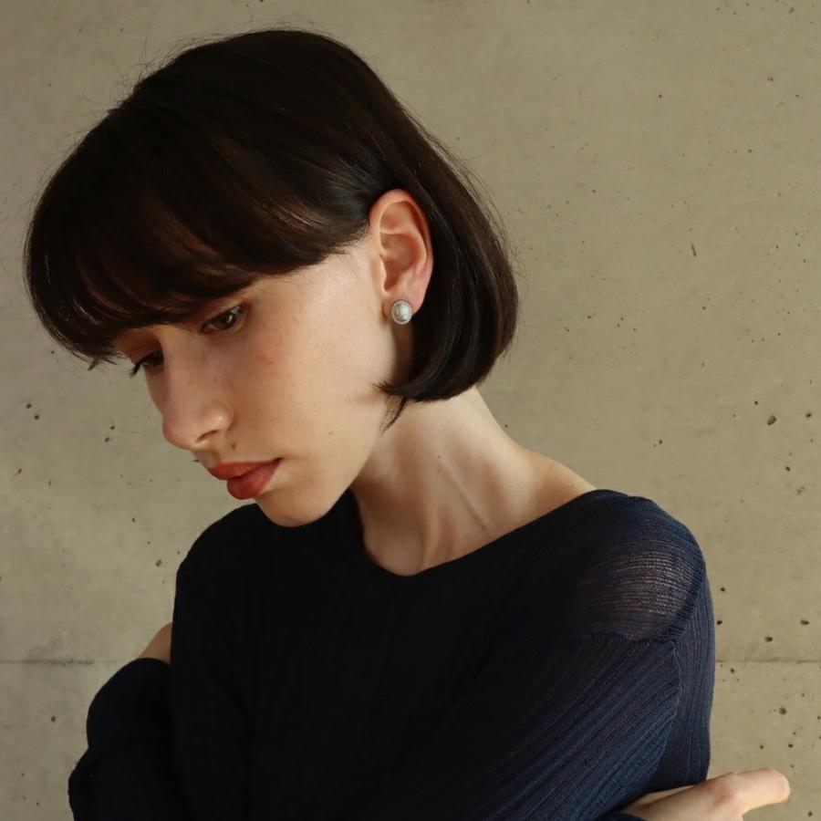 AJIRO ACCESSORY ピアス イヤリング アレルギー対応 レディース 金属アレルギー対応 小ぶり シルバー ステンレス ゴールド ...