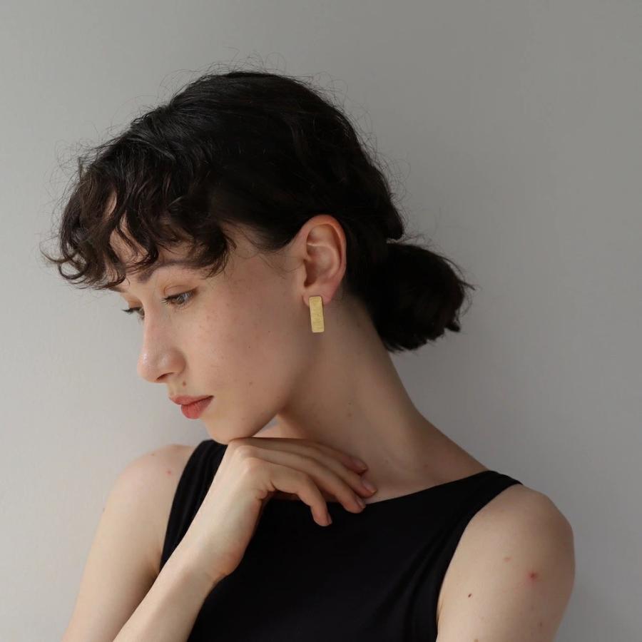 AJIRO ACCESSORY ピアス ajiro accessory イヤリング アレルギー対応 レディース 金属アレルギー対応 ゴールド ...