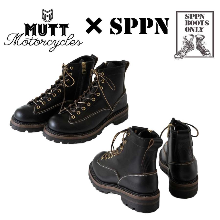 MUTT×SPPN LACE BOOTS TANK 6INCH 6インチ レースブーツ コラボレーションブーツ MULB-02 : 阿路都 ...