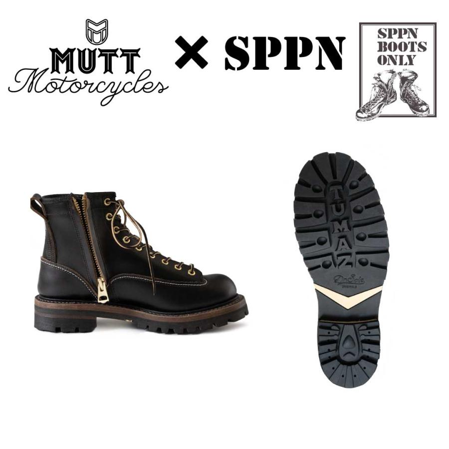 MUTT×SPPN LACE BOOTS TANK 6INCH 6インチ レースブーツ コラボレーションブーツ MULB-02 : 阿路都 ...